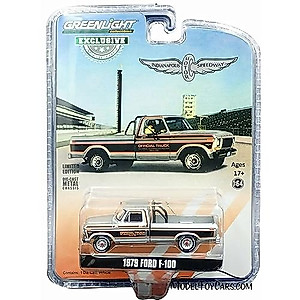 Greenlight 29979 1979 F-100 63rd Annual 500 Mile Race Official Truck (Hobby Exclusive) 1/64 Scale Diecast