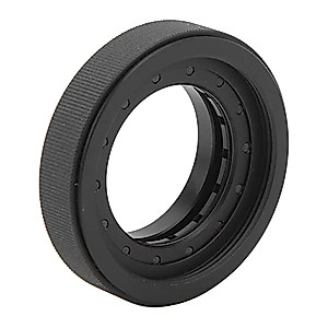 Adjustable Iris Aperture Lens Portable and Highly Stable Camera Lens for Camera Microscope, Easy to Operate with Aluminum Alloy Material