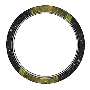 Color Universe Galaxy Leather steering wheel cover universal 15 inches