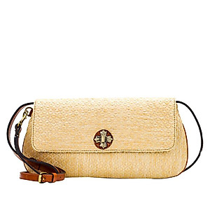 Patricia Nash Caprina Clutch Crossbody - Natural Diamond Weave