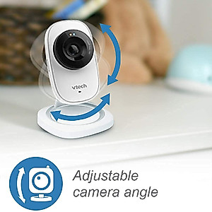VTech RM5752 Wi-Fi 1080p HD Video Monitor with Remote Access, White (Renewed)