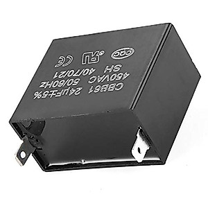 CBB61 Starting Run Capacitor Generator 450V AC 24uF 50/60Hz for 400/350/300/250VAC UL/RU Listed