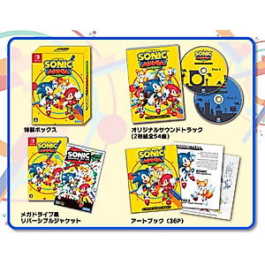 Sega Sonic Mania Plus NINTENDO SWITCH JAPANESE IMPORT REGION FREE