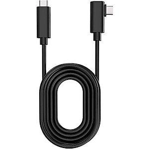 Tyralel Virtual Reality Headset Link Cable for Oculus Quest 2 and Quest 3, 5Gbps High-Speed Data Transmission and Fast Charging-16FT (5M)