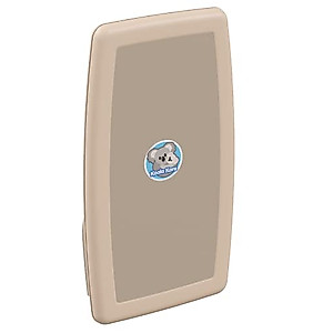 Koala Kare Beige Vertical Surface-Mounted Baby Changing Station-Table