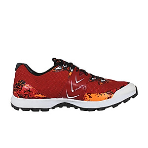 VJ Shoes XTRM2 OCR Shoes - Trail Running Shoes Women and Mens with a Full Length Rock Plate - Made for Rocky and Technical Mountain Trails and Obstacle Course Races - Women's 12.5/Men's 11 Red