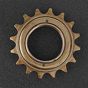 Kadimendium Bike Single Speed Flywheel, Reliable Metal Mountain Bike Flywheel for Road Bike