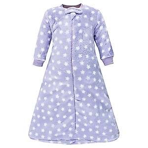 Hudson Baby Unisex Baby Plush Long-Sleeve Sleeping Bag, Sack, Blanket, Celestial Unicorn, 0-9 Months