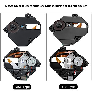 Tomantery Optical Lens, Deck Assembly ABS Materials Wear-Resistance Replacement Lens for Consoles Replacement Repair Parts