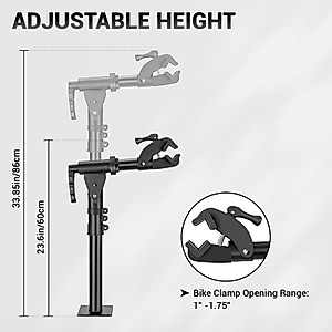Himiway Bike Repair Stand, Bench Mount Bike Stand E-Bike Repair Workstand, Adjustable Quick Release Bicycle Maintenance Rack Bike Clamp Workbench Work Stands for Road Mountain Bike