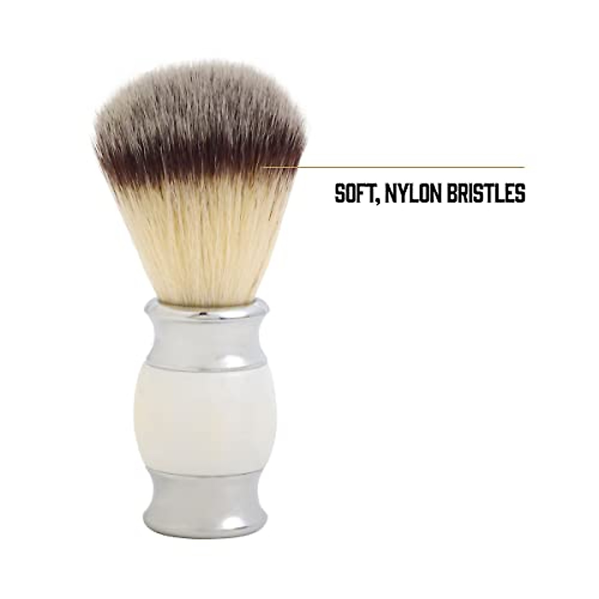 Union Razors SS5W 3 Piece Shaving Set - White