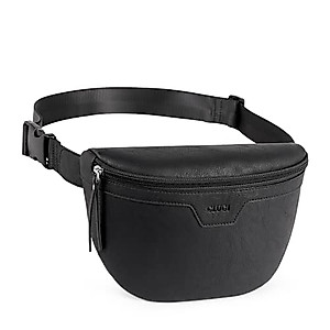 CLUCI Fanny Pack for Women Men Fashion Belt Bag Vegan Leather Waist Bag Crossbody with Adjustable Strap