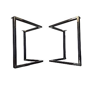 Metal Table Legs, Triangular Style - Any Size and Color