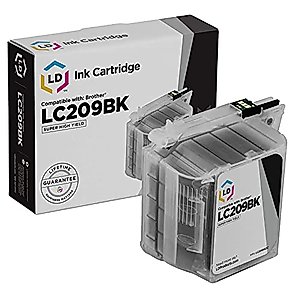 LD Products Compatible Ink Cartridge Replacement for Brother LC209BK Super High Yield (Black) for use in Brother MFC J5620DW, J5520DW, & J5720DW Printers