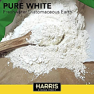 HARRIS Diatomaceous Earth Food Grade, Half Pound with Easy Application Puffer Tip