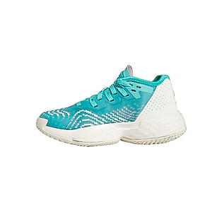 adidas D.O.N. Issue 4 Basketball Shoe, Pantone/Taupe Metallic, 2 US Unisex Little Kid