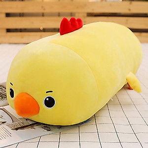 sofipal Chicken Plush Pillow, Chicken Stuffed Animal Toy Cute Animal Hugging Pillow Gifts for Kids Birthday,Christmas,Valentine 23.6"