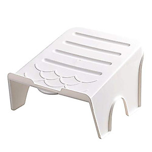 Happyyami Shoe Slots Organizer Space Saver Double Shoe Rack Storage Holder for Closet Shoe Stacker for Sneaker High Low Heels Boots Flats Sandals (White)