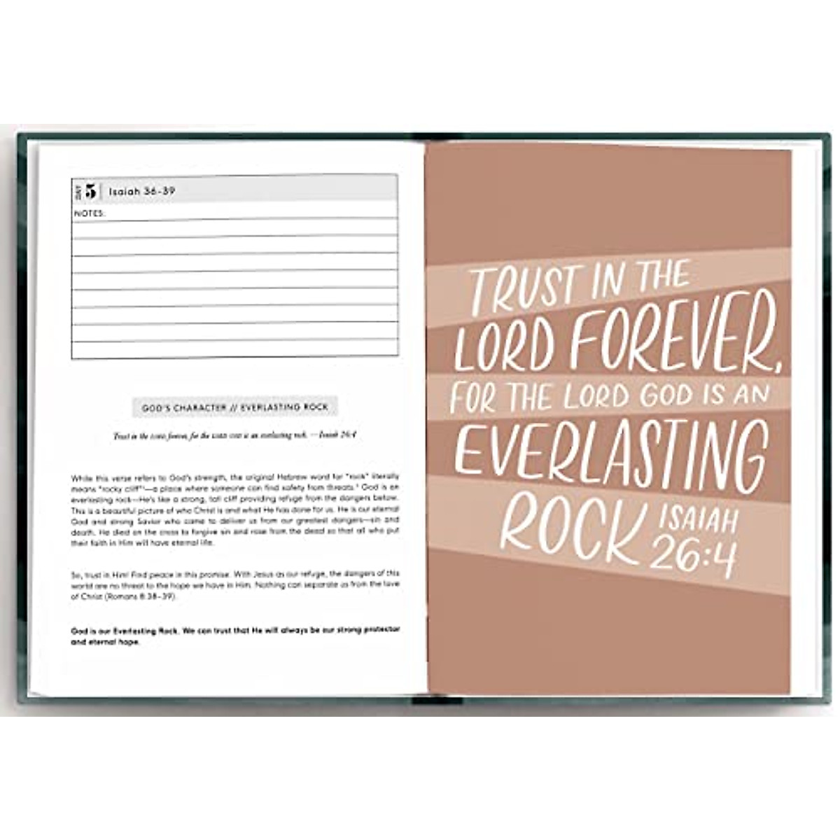 The Bible in a Year: A Guided Bible Study Reading Plan to Read the Bible in 52 Weeks (Premium Hardcover Keepsake Edition)