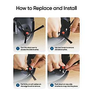 eufy Side Brush for Robot Vacuum Omni S1 Pro