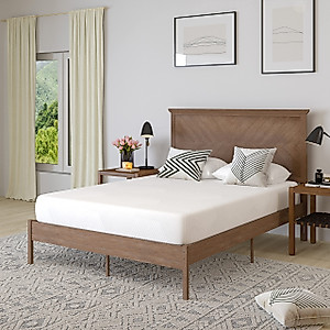 Merrick Lane Iris 8" Full Mattress - 6" Poly Base - Green Tea Cooling Gel - 2" Charcoal Infused Gel Memory Foam - CertiPUR-US Certified Foam - Mattress in a Box