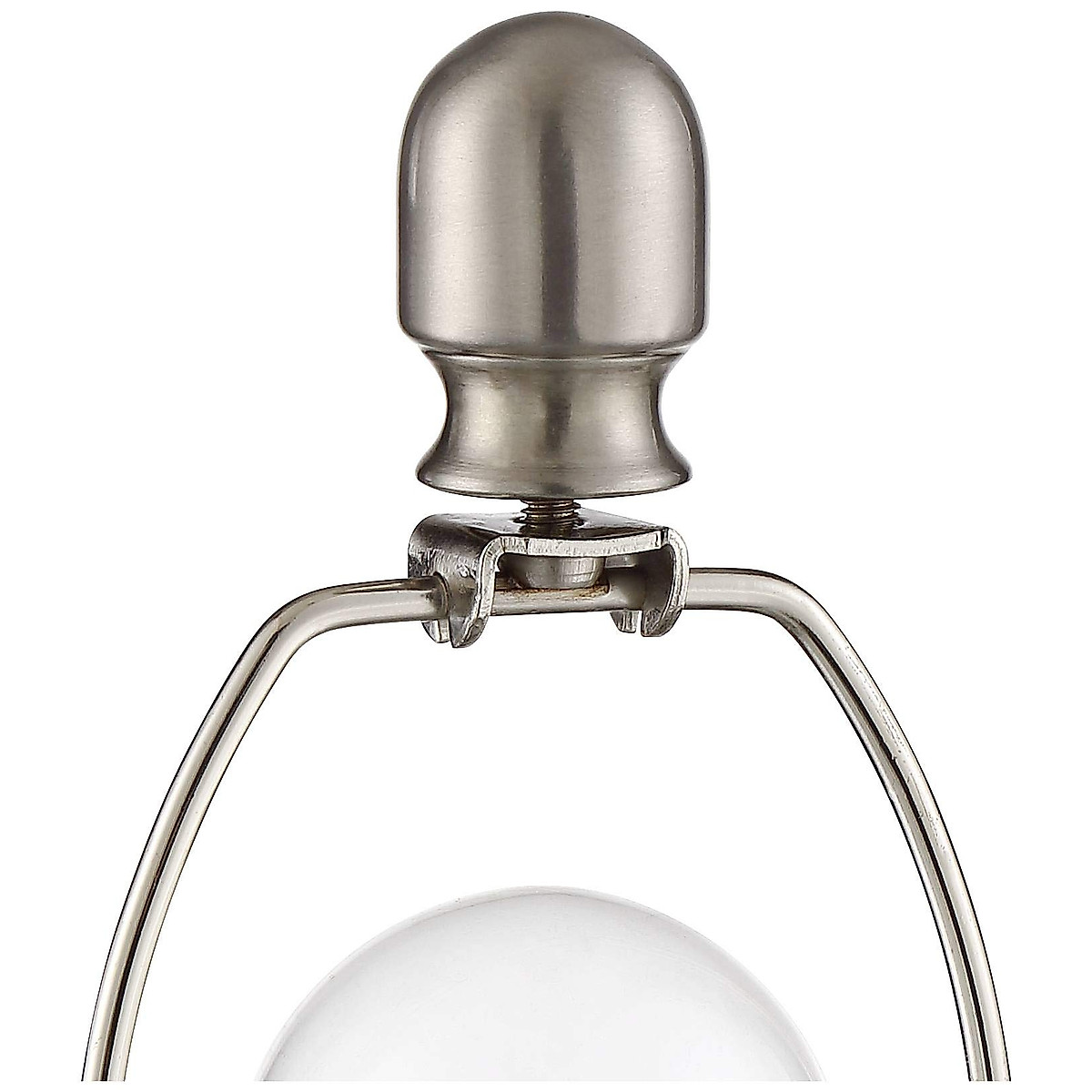 360 Lighting Alana Coastal Accent Table Lamp with Nightlight LED 22.75" High Rope Blue Glass Gourd White Fabric Drum Shade Decor for Living Room Bedroom Beach House Bedside Nightstand Home