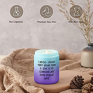GSPY Scented Candles - Get Well Soon Gifts for Women - Get Well Gifts, Sympathy Gift - Surgery Recovery, Feel Better, Grieving, Condolence, Divorce, Sorry for Your Loss, Chemo, Cancer Gifts for Women