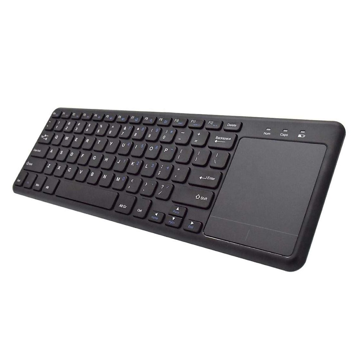 BoxWave Keyboard Compatible with Alienware x15 Gaming (R1) (Keyboard MediaOne Keyboard with TouchPad, USB Fullsize Keyboard PC Wireless TrackPad for Alienware x15 Gaming (R1) - Jet Black