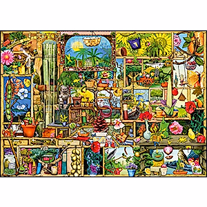 Ravensburger The Gardener's Cupboard - 1000 Piece Jigsaw Puzzle for Adults | Unique Piece Design | Anti-Glare Surface | Perfect Fit Technology | FSC Certified Materials