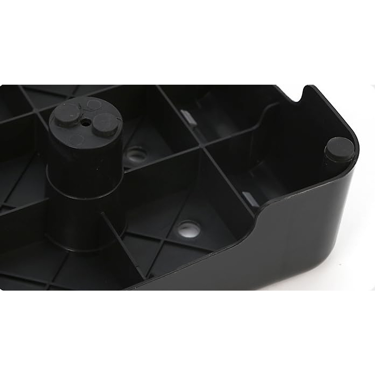 Metahoga One Step Stool for Adults and Elderly, Plastic Stair Riser with Non-Slip Surface and Feet, Portable for Shower, Bathtub, Car, Outdoor, Mobility Step Platform 400 lbs Capacity