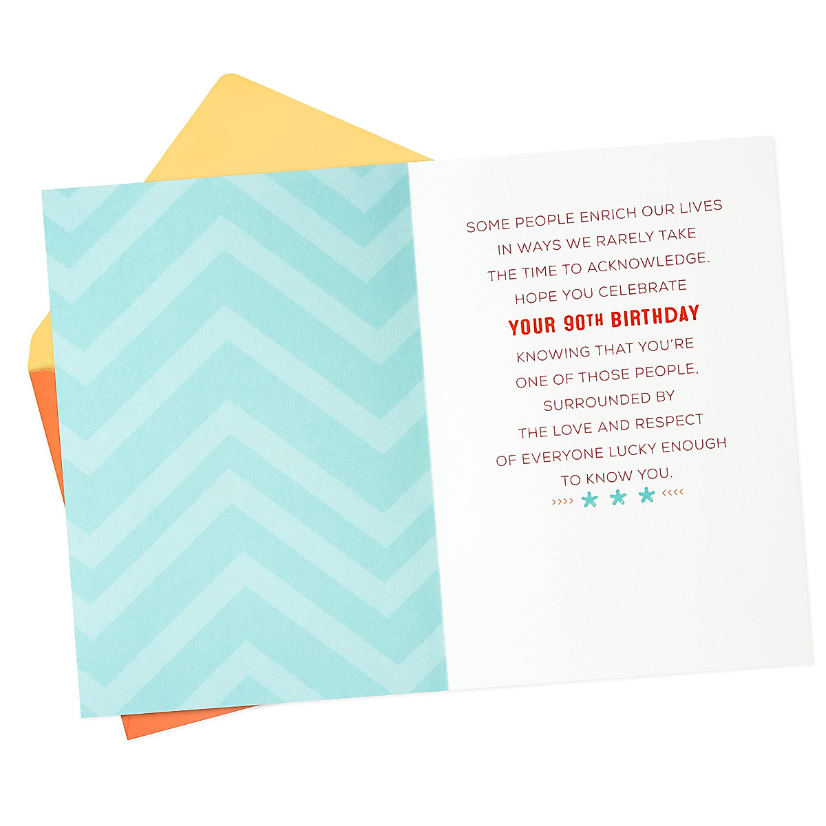 Hallmark 90th Birthday Card (90 Years Young)