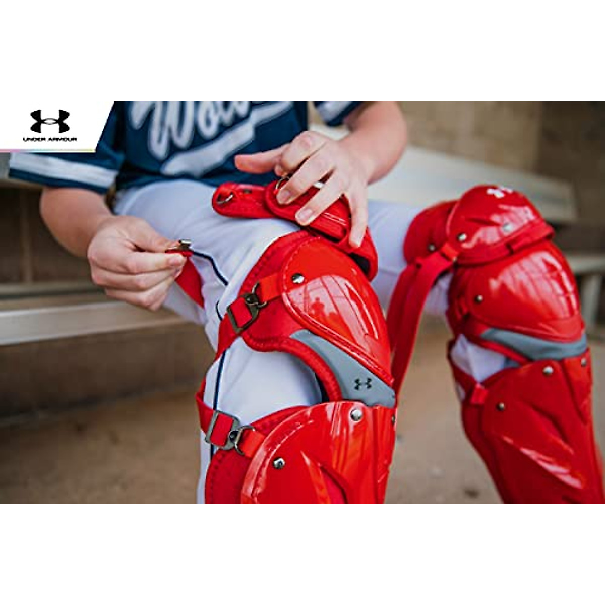 Under Armour UACKCC4-SRPBK UA Pro Series/Catching Kit/Senior/Ages 12-16 UAhg3A / UAcpcc4-Srp / UAlg4-Srp Meets Nocsae Chest Protector Standard (Nd200) BK