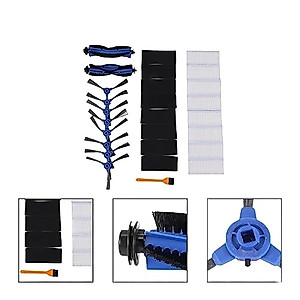 DErron Accessories Kit Compatible with Eufy Robovac 11S, Robovac 30, Robovac 30C, Robovac 15C, Accessory Robotic Vacuum 8X Cleaner Fi