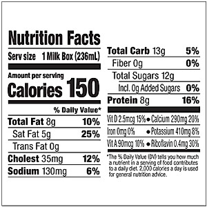 Horizon Organic Whole Milk, 18 pk./8 fl. oz.