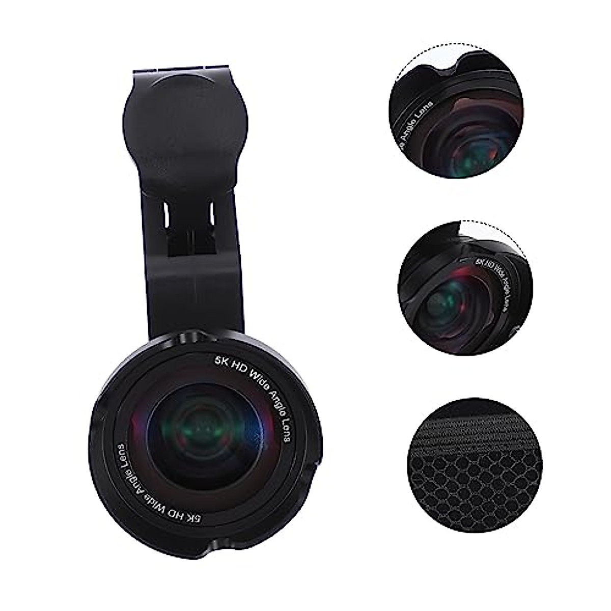 Cell Phone Lens 1 Set Phone Camera Blush Set Lip Gloss Set Mobile Lens Lip Gloss Kits Lip Gloss Sets Abs Black Creative Cell Phone Lens Earth Tones Makeup Bling Accessories