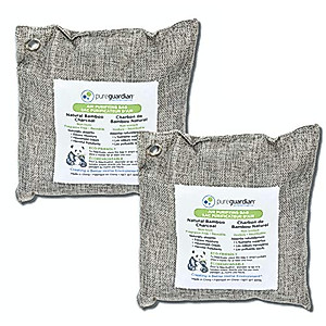PureGuardian CB500 Bamboo Charcoal 500g Air Purifying Bag Gray / 2-Pack