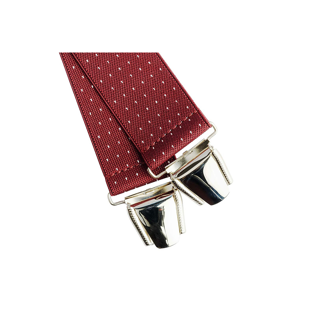 PIERROT Men’s Suspenders - One Size Adjustable and Elastic Suspenders for Men Trousers Heavy Duty with 4 Very Strong Clips