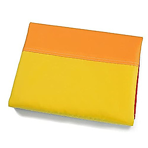 Gay Pride Rainbow Flag 3x5 FT,Heavy-Duty 420D Nylon Outdoor Gay Flag,Sewn Stripes UV Fade Resistant and Tough Brass Grommets（3 by 5 Foot)