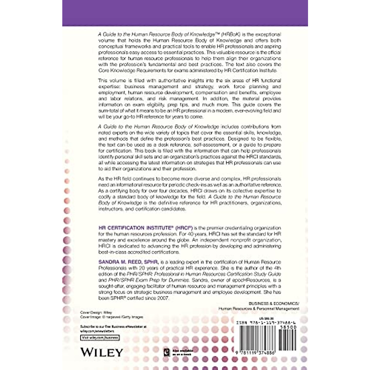 A Guide to the Human Resource Body of Knowledge (HRBoK)