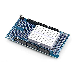 MEGA 2560 R3 Proto Prototype Shield V3.0 Expansion Development Board + Mini PCB Breadboard 170 Tie Points for arduino DIY