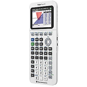 Texas Instruments TI-84 Plus CE Color Graphing Calculator, Bright White