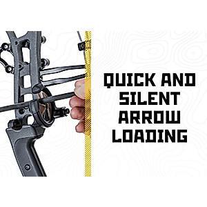 Trophy Ridge Sure Shot Pro Whisker Biscuit Archery Arrow Rest - Lifetime Reliability for Bowhunters, Easy Micro Adjustments, Durable Design, Quiet Loading