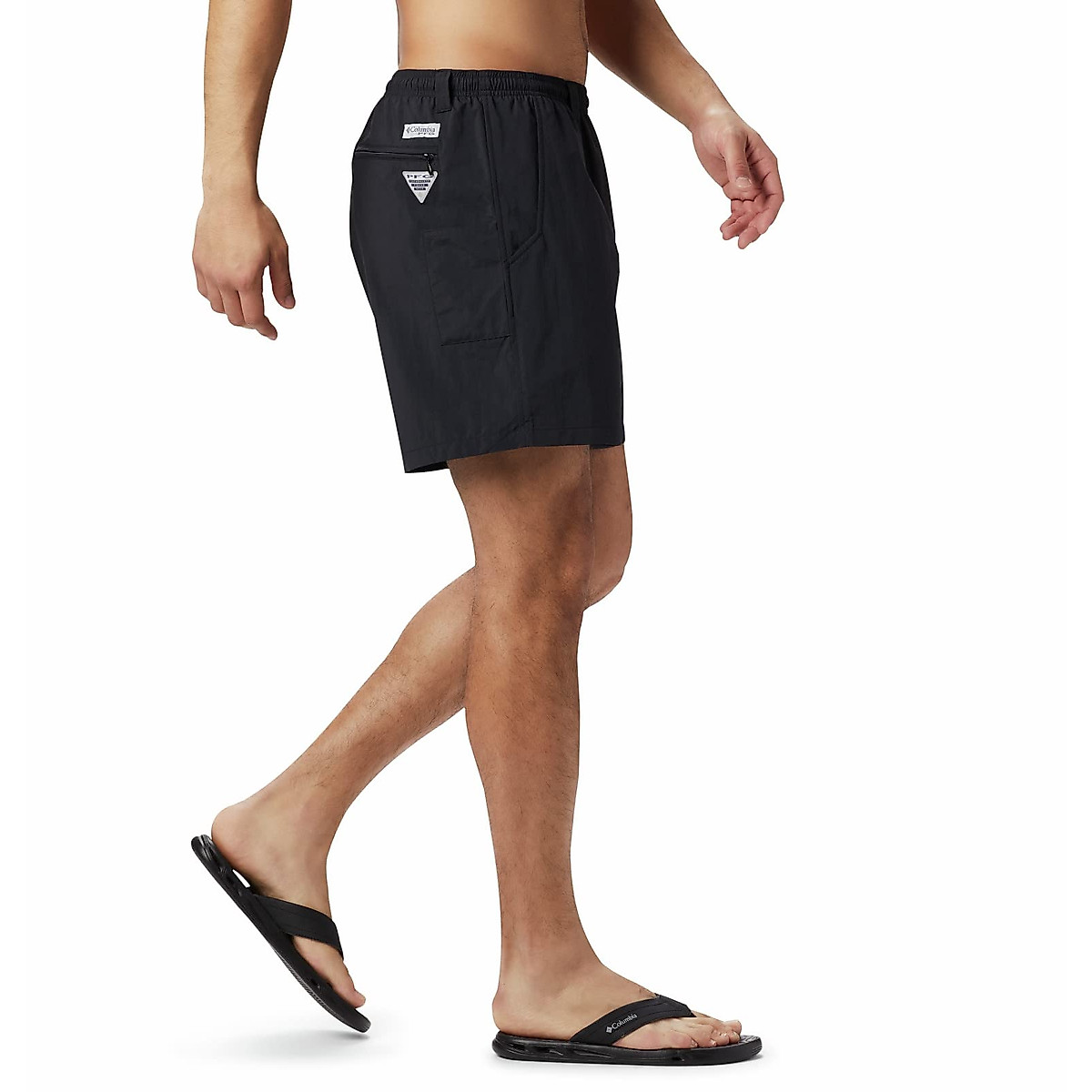 Columbia Men's Backcast III Water Short, Sun Protection and Quick Drying, Medium x 6" Inseam