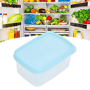Refrigerator Produce Saver Bins, -18°-105° 200ml Food Containers Microwave Heating Containers Heat Preventing Food Grade Material for Preserve Food Heat Food