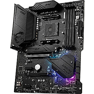 MSI MPG B550 Gaming Plus Computer Gaming Motherboard (AMD AM4, Ryzen 5000 & 3000 Series, DDR4, PCIe 4.0, SATA 6Gb/s, M.2, USB 3.2 Gen 2, HDMI/DP, ATX) AMD PC Motherboards (Renewed)