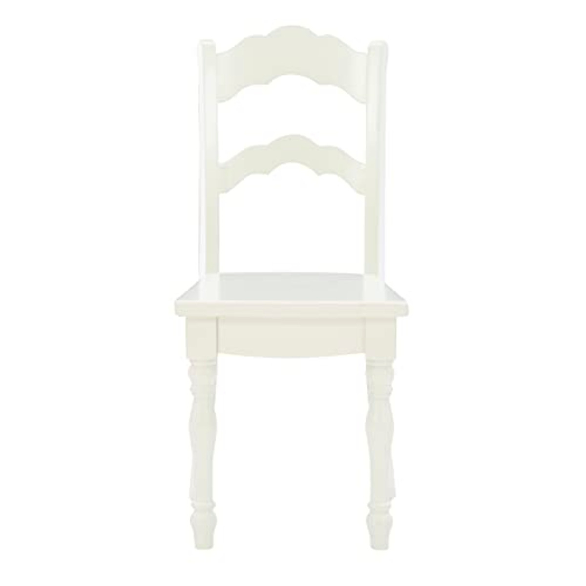 Powell Furniture Table and 2 Chairs, Cream Youth, Kid Size Chat Set