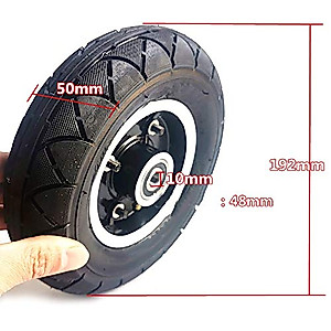 Andifany Electric Scooter Tyre with Wheel Hub 8inch Scooter 200X50 Tyre Inflation Electric Vehicle Wheel Pneumatic Tire