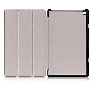 Gylint All-New Fire HD 10 2019 Case, Premium Folio Smart-Shell Stand Case Cover with Auto Sleep/Wake for All-New Fire HD 10 (Compatible with 7th and 9th Generations, 2017 and 2019 Releases Black