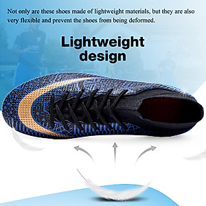 Soccer Cleats Mens Women Football Cleats Soccer Shoes Tacos De Futbol para Hombre Football Training Futsal Shoes Zapatos De Soccer para Hombres Professional Football Training Boots AG FG