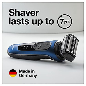 Braun Electric Razor for Men, Series 6 6020s SensoFlex Electric Foil Shaver with Precision Beard Trimmer, Rechargeable, Wet & Dry Foil Shaver with Travel Case